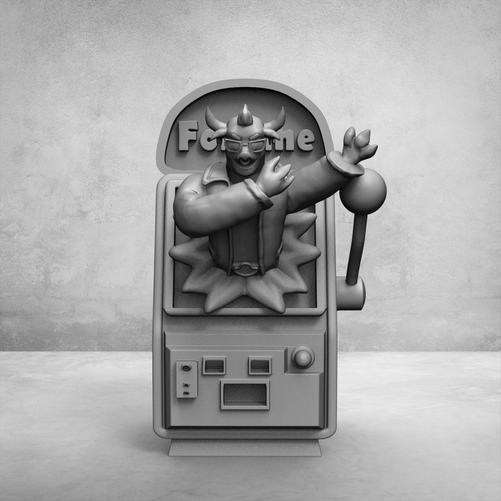 Fortune Ox Slot Machine 3D model 3D printable | CGTrader