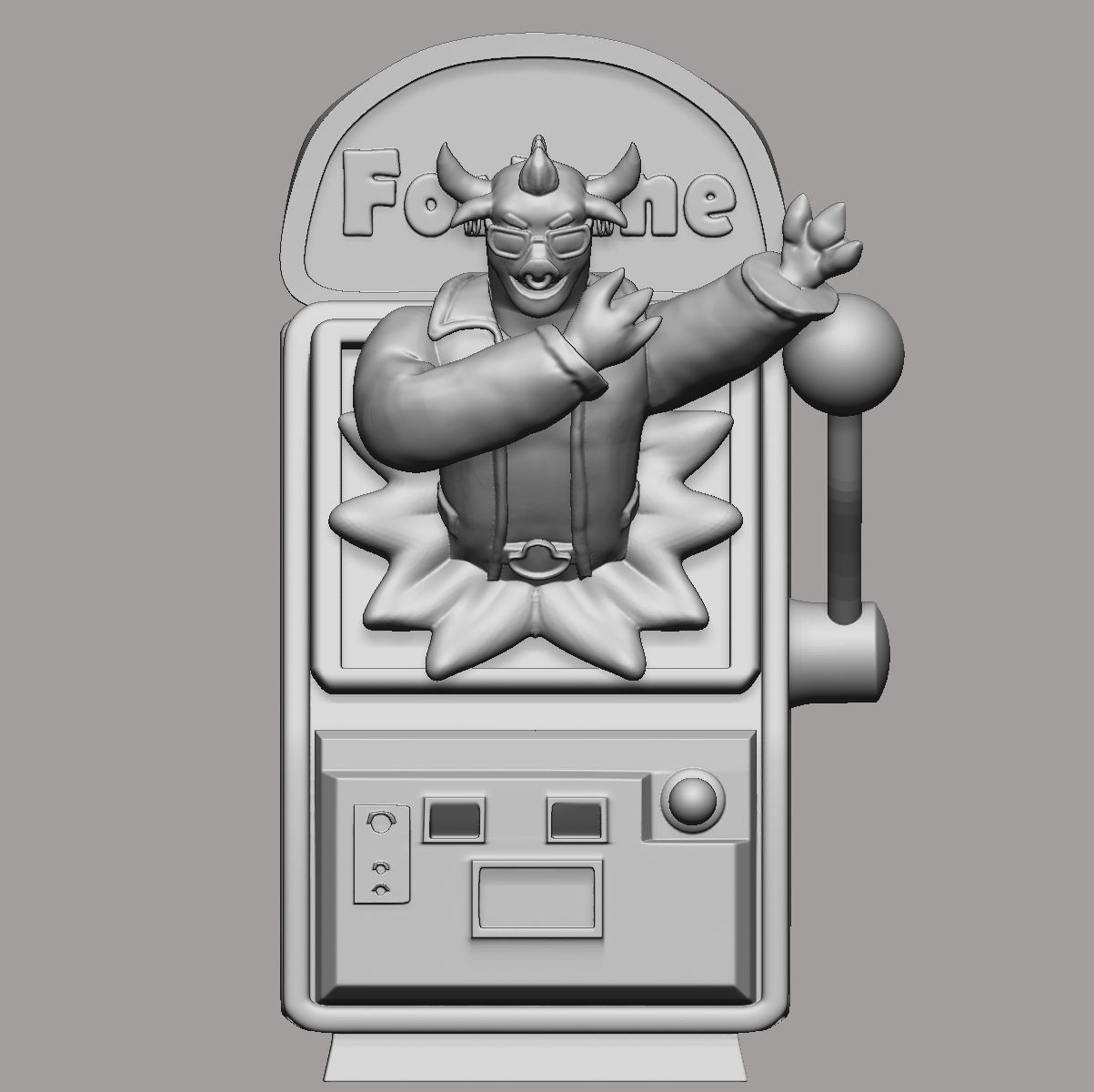 Fortune Ox Slot Machine 3D model 3D printable | CGTrader