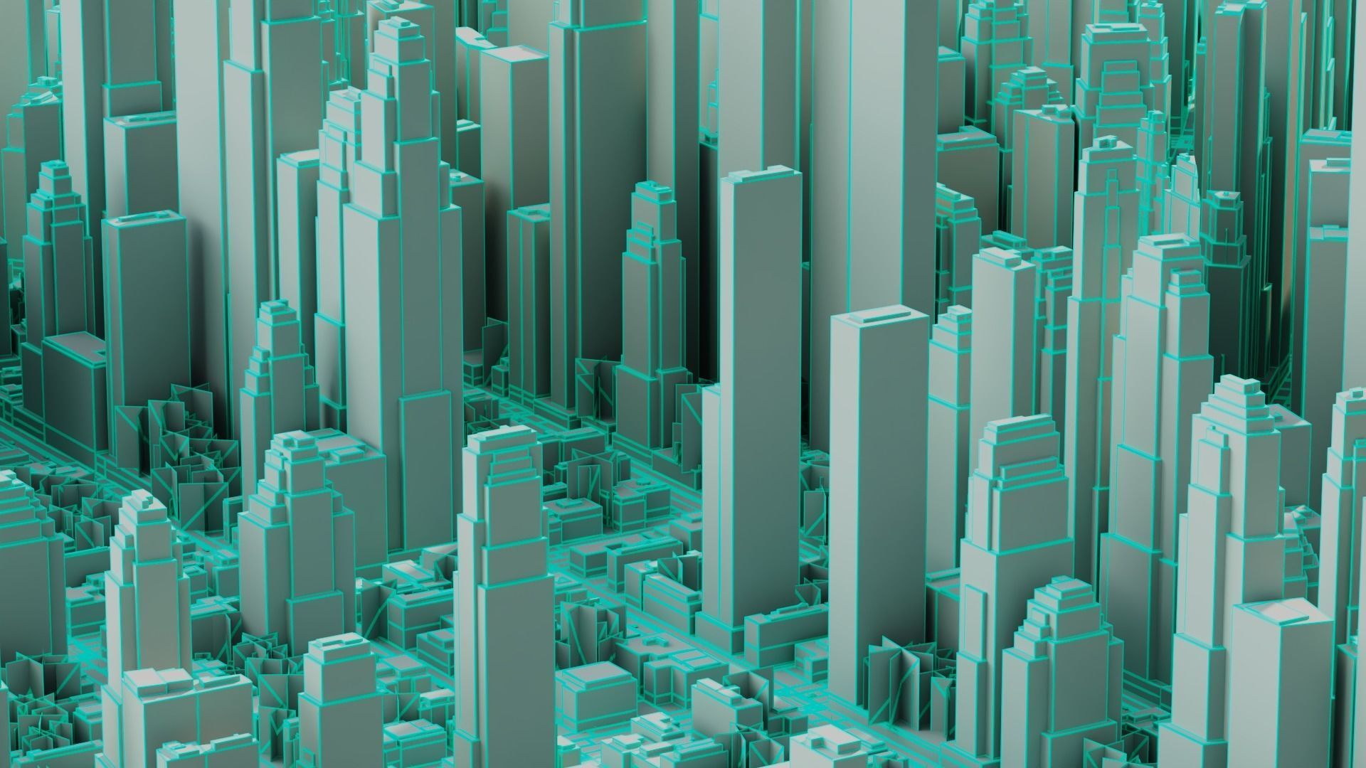 Real Time City 20 3D model | CGTrader
