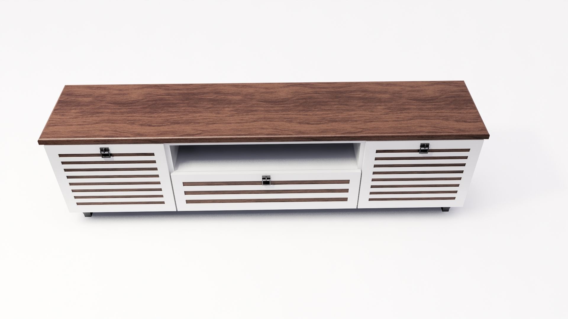 3D model TV UNIT MODEL VR / AR / low-poly | CGTrader