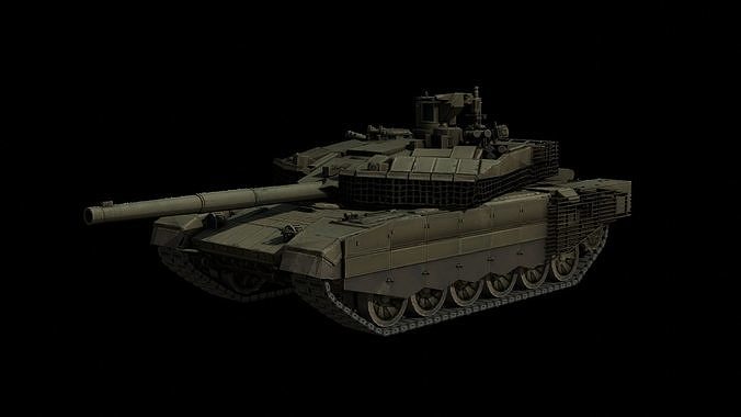 3D model t90 Tank Blender version VR / AR / low-poly | CGTrader