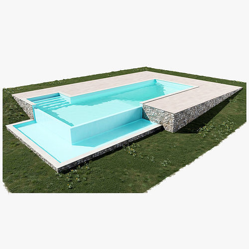 Swimming Pool 3D model | CGTrader