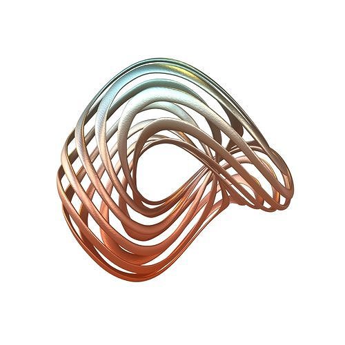 3D model Abstract Ring Sphere v1 008 VR / AR / low-poly | CGTrader