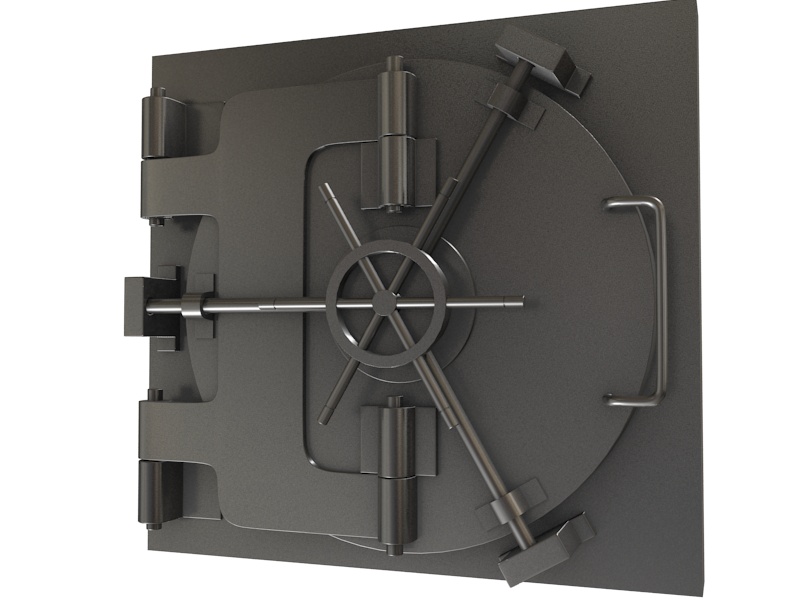 Animated Vault 3D model animated | CGTrader