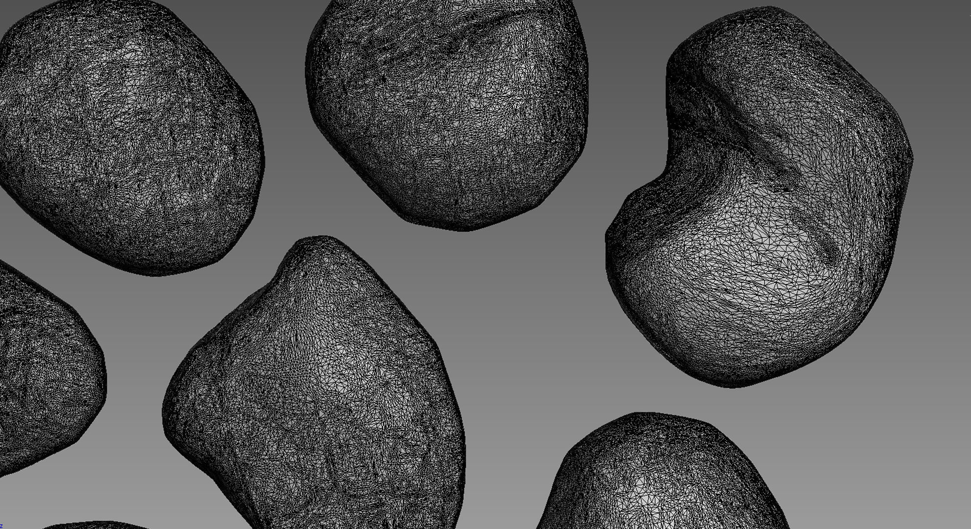 Pebbles Rock Relief 3D model | CGTrader
