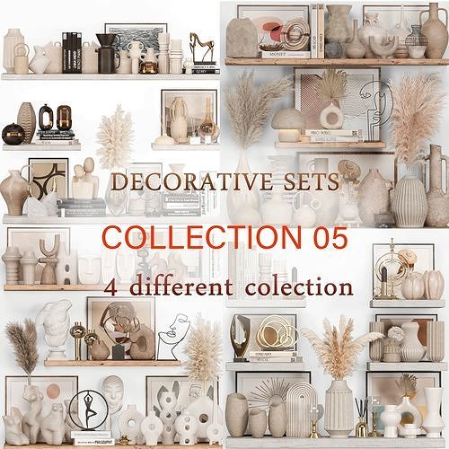 Decorative Sets - Collection 05 | CGTrader