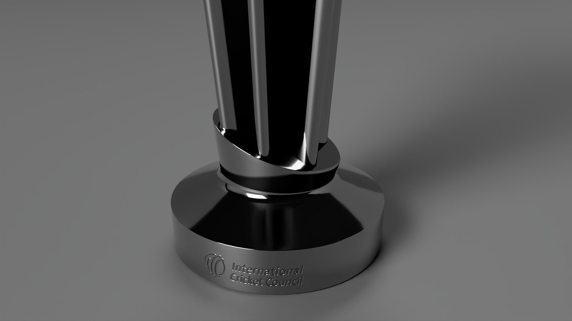 ICC Cricket T20 World Cup Trophy 3D model | CGTrader