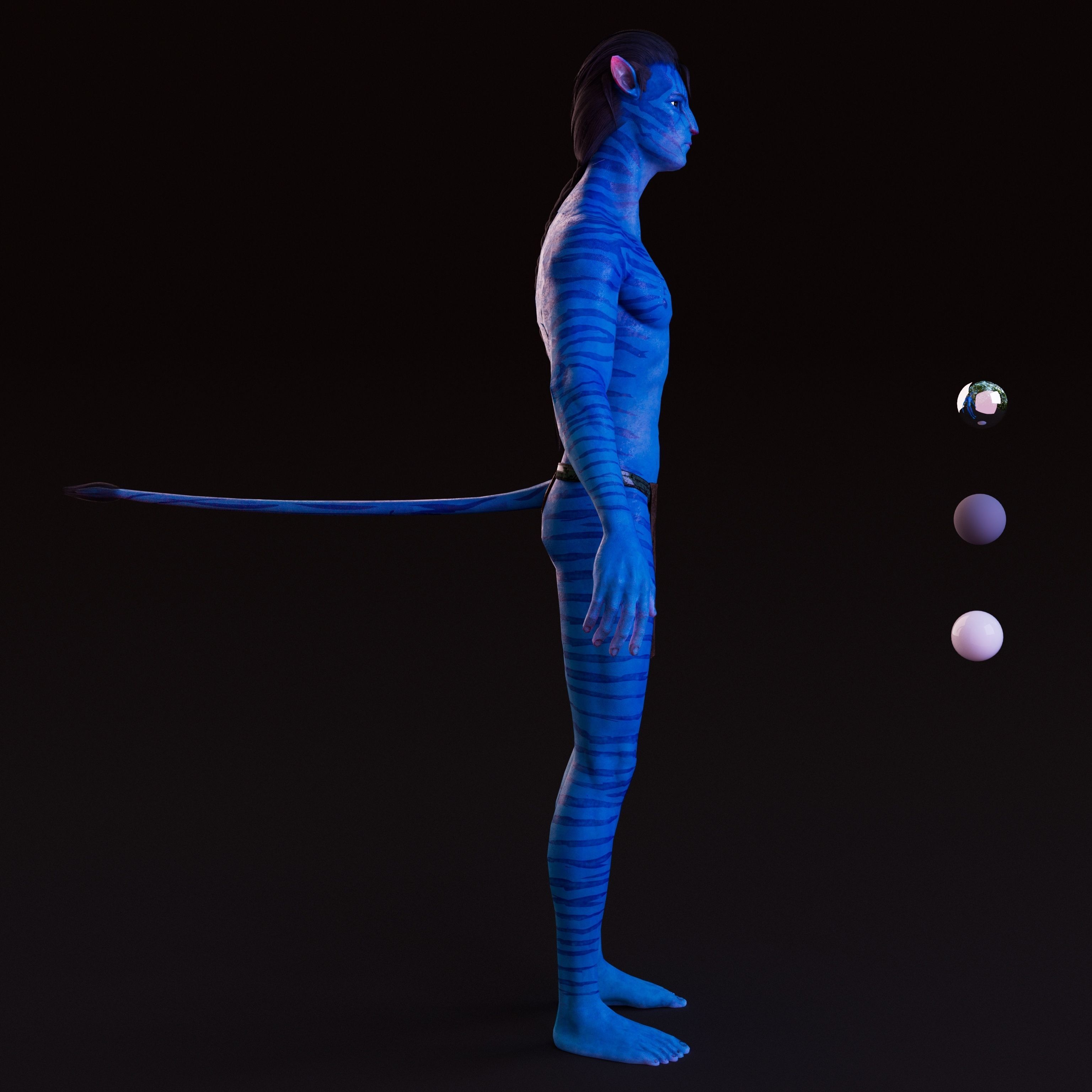 3D model Avatar Jake Sully VR / AR / low-poly | CGTrader