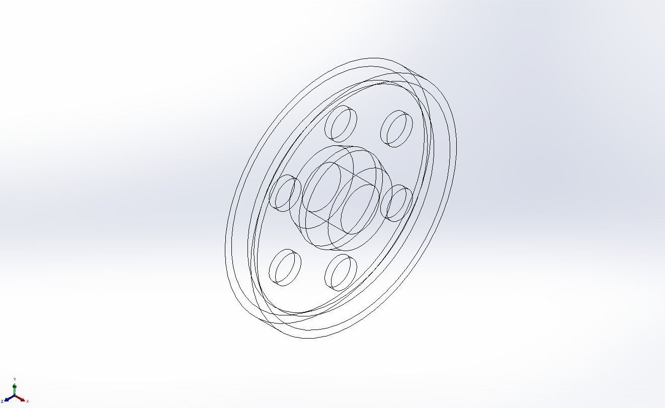 SOLIDWORKS 2022 and Engineering Graphics Pully 3D model 3D printable ...