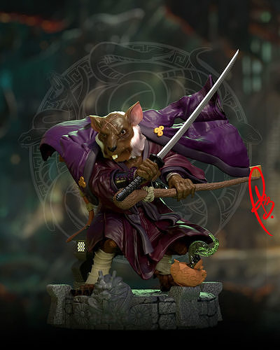 SPLINTER V2 BY CREATIVE GEEK MB 3D model 3D printable | CGTrader