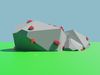 3D model 11 MODELS - Low-Poly Game Ready Ruby Ore VR / AR / low-poly ...