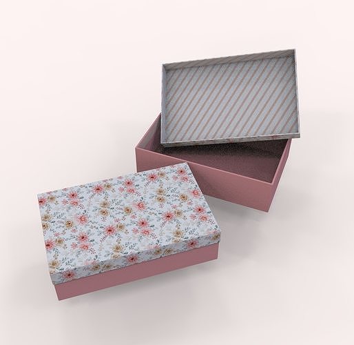 Rigid Box 3D model | CGTrader