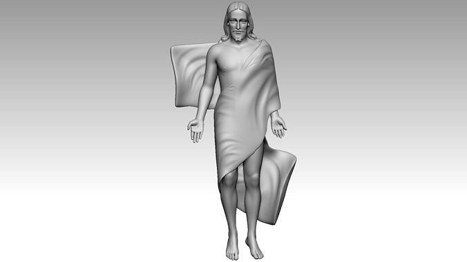 The Ascension of Jesus Christ 3D model 3D printable | CGTrader