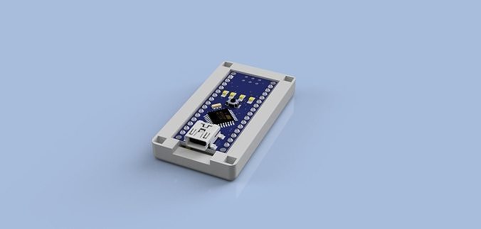 Arduino Nano Box 3D model 3D printable | CGTrader