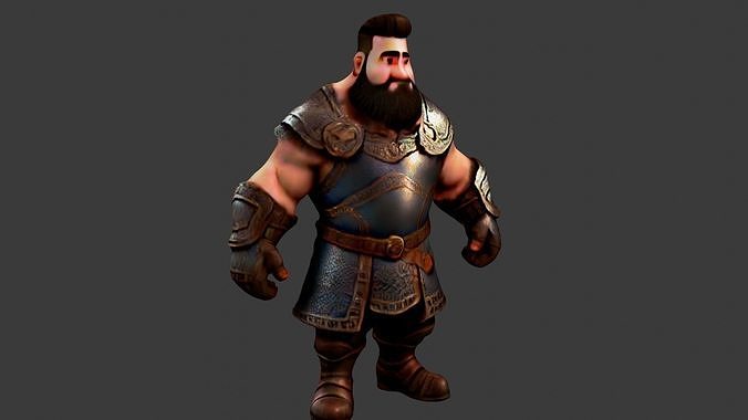 3D model Blacksmith VR / AR / low-poly | CGTrader