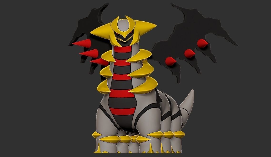 Pokemon giratina 3D model 3D printable | CGTrader