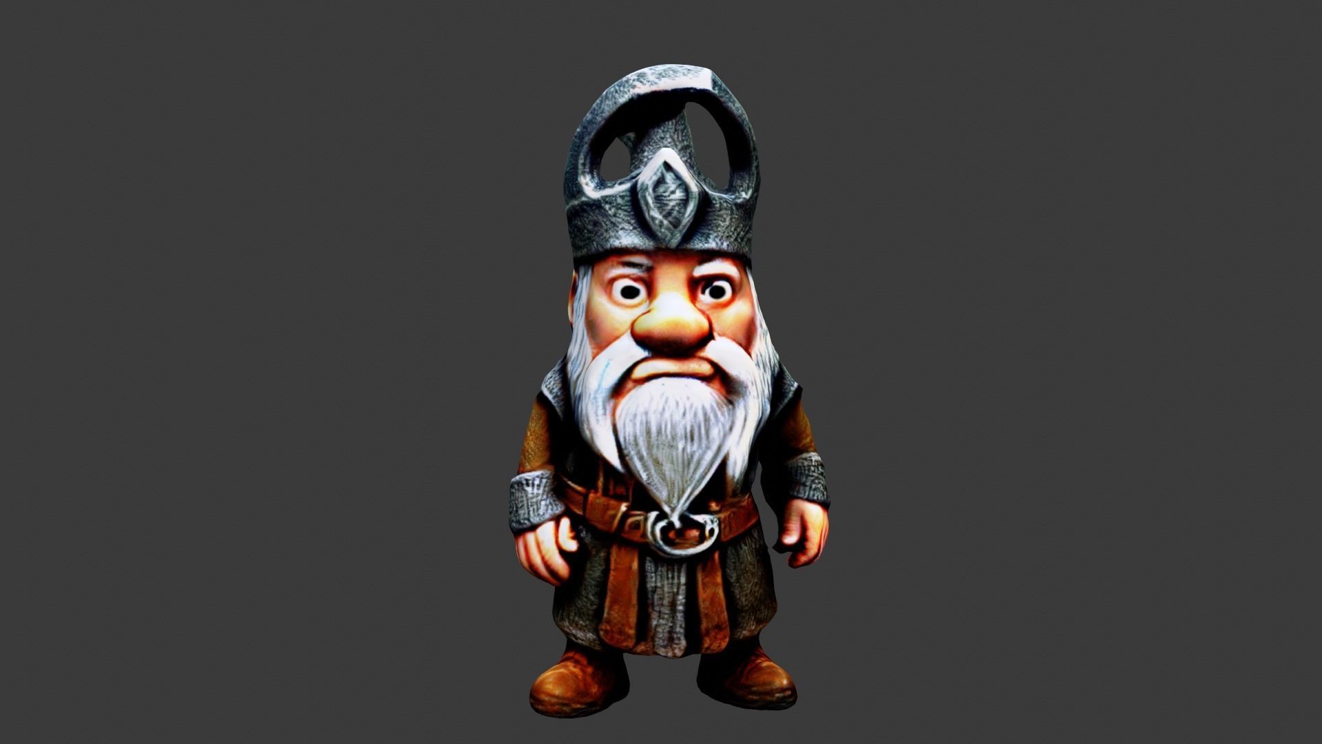 3D model Dwarf VR / AR / low-poly | CGTrader