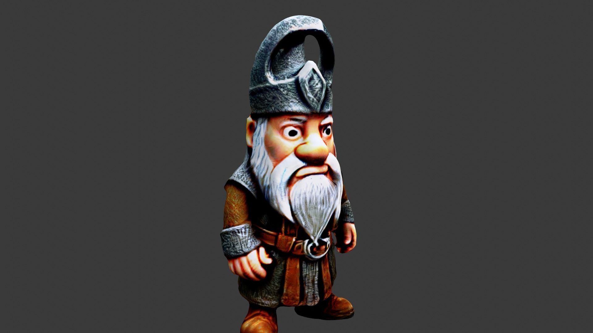 3D model Dwarf VR / AR / low-poly | CGTrader