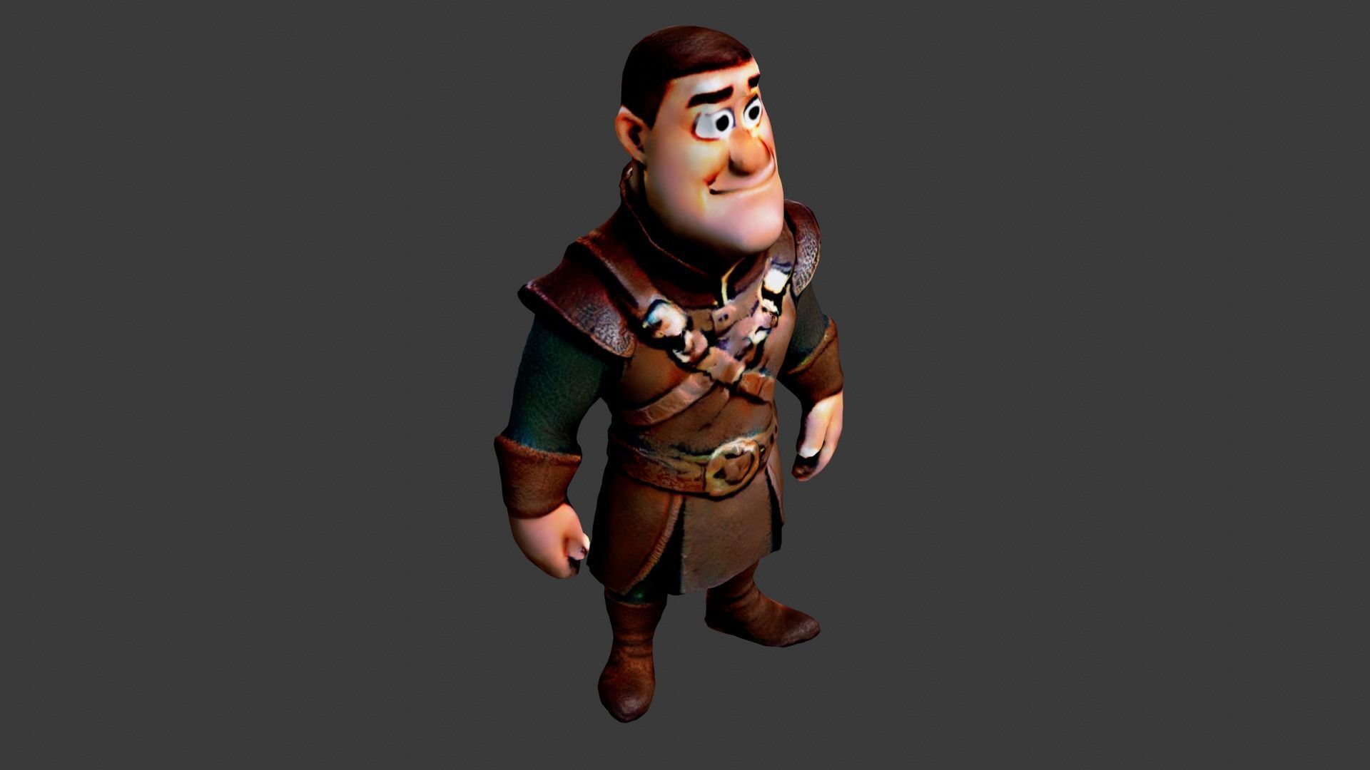 3D model Ugly Man VR / AR / low-poly | CGTrader