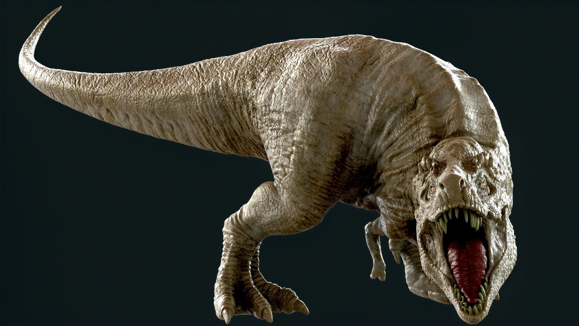 TRex roaring ready to print 3D model 3D printable | CGTrader