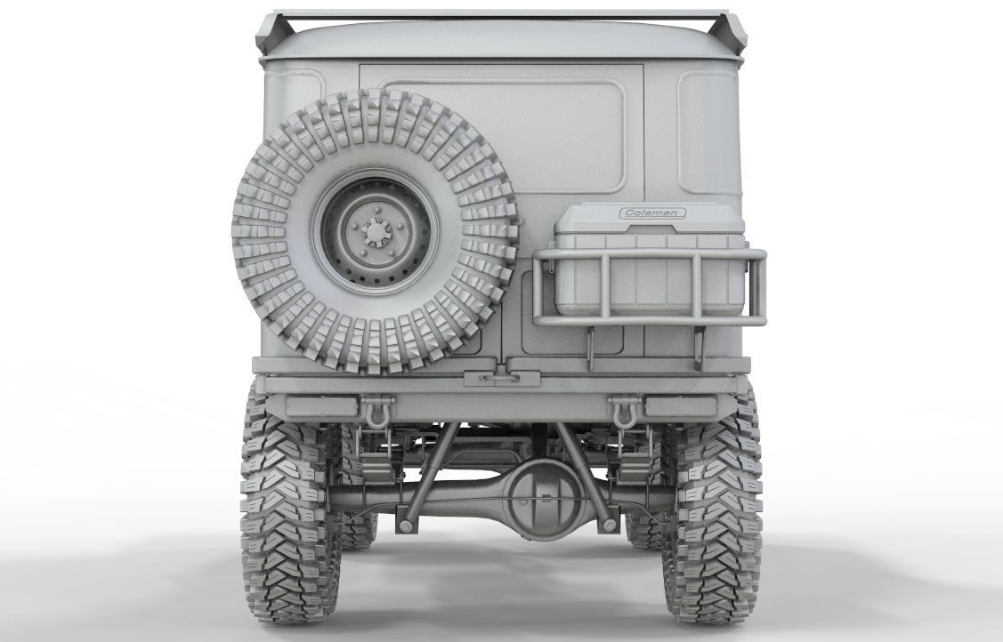 Toyota Fj40 1980 Modified OffRoad 3D model | CGTrader