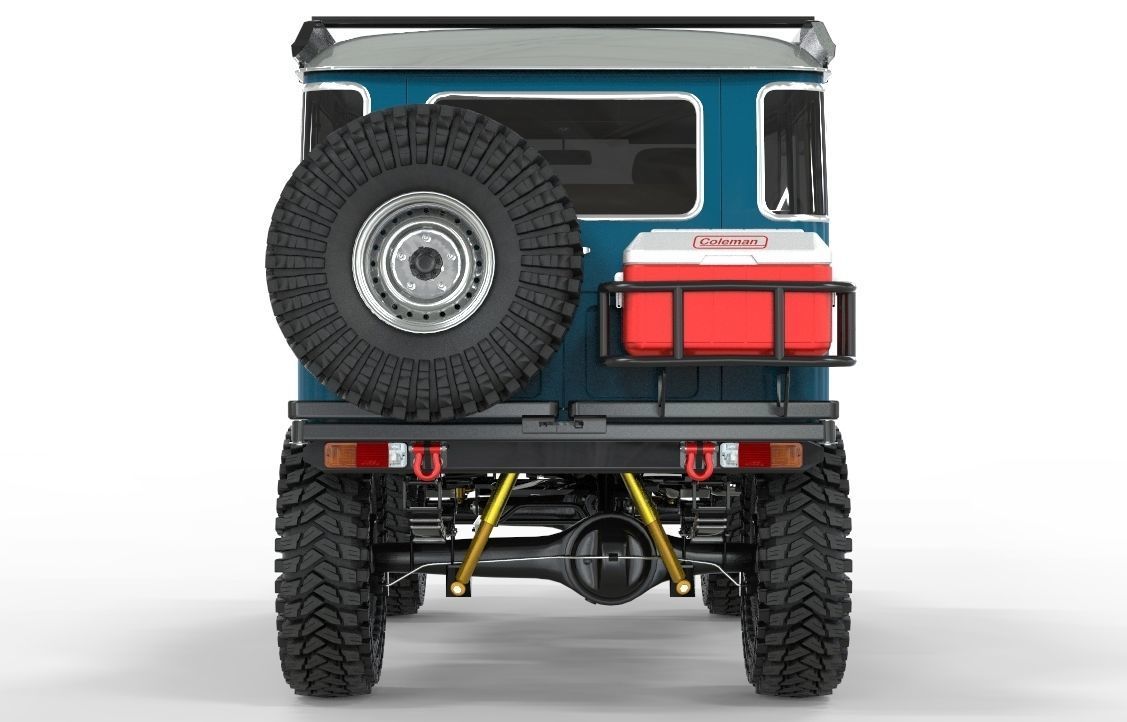 Toyota Fj40 1980 Modified OffRoad 3D model | CGTrader