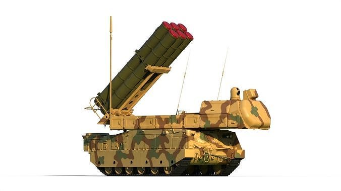 Buk M3E SA-17 Viking missile systems 3D model | CGTrader