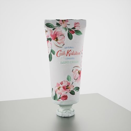Floral Hand Cream 3D model | CGTrader