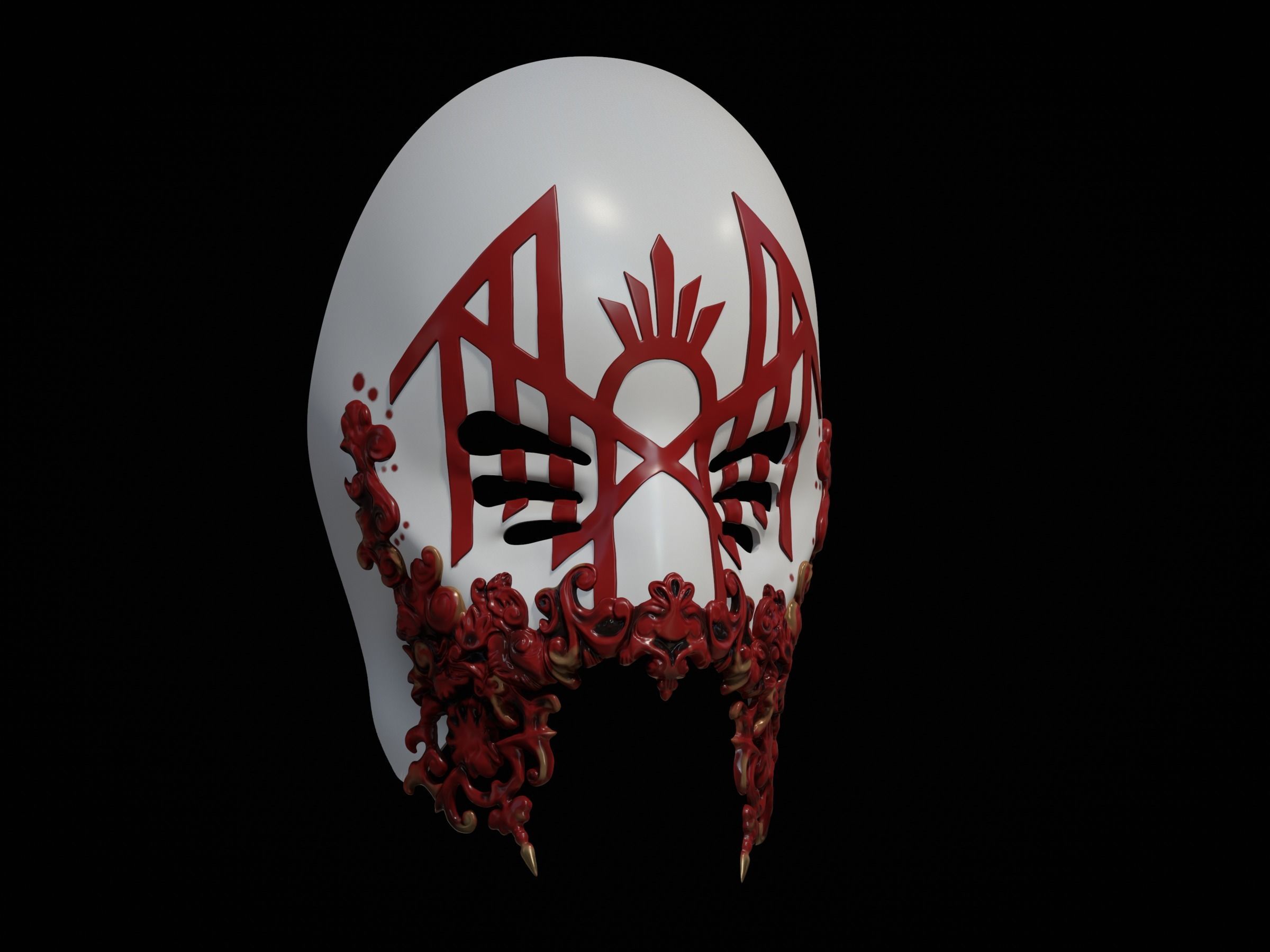 Vessel mask 3D model 3D printable | CGTrader