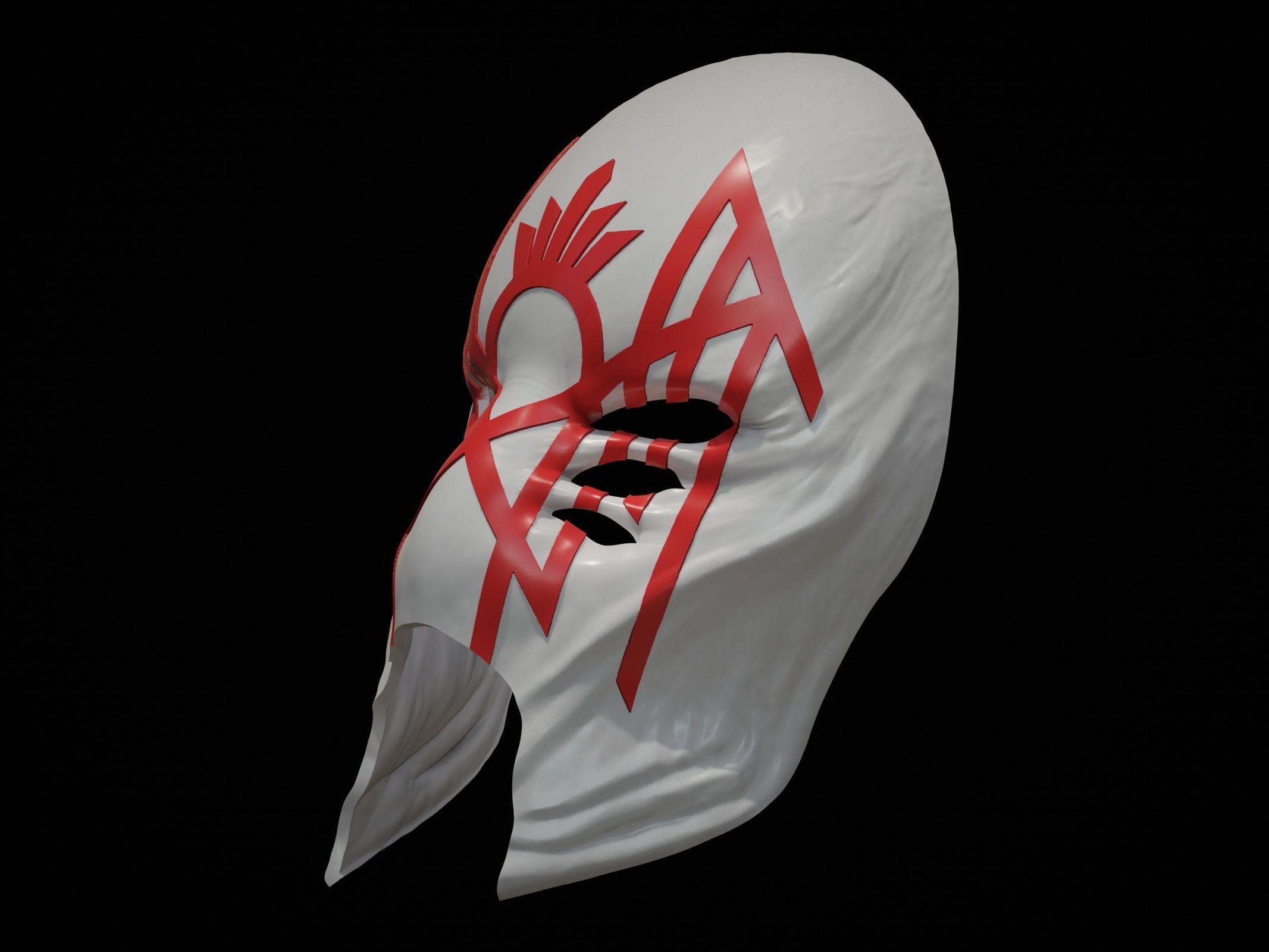 Vessel mask 3D model 3D printable | CGTrader
