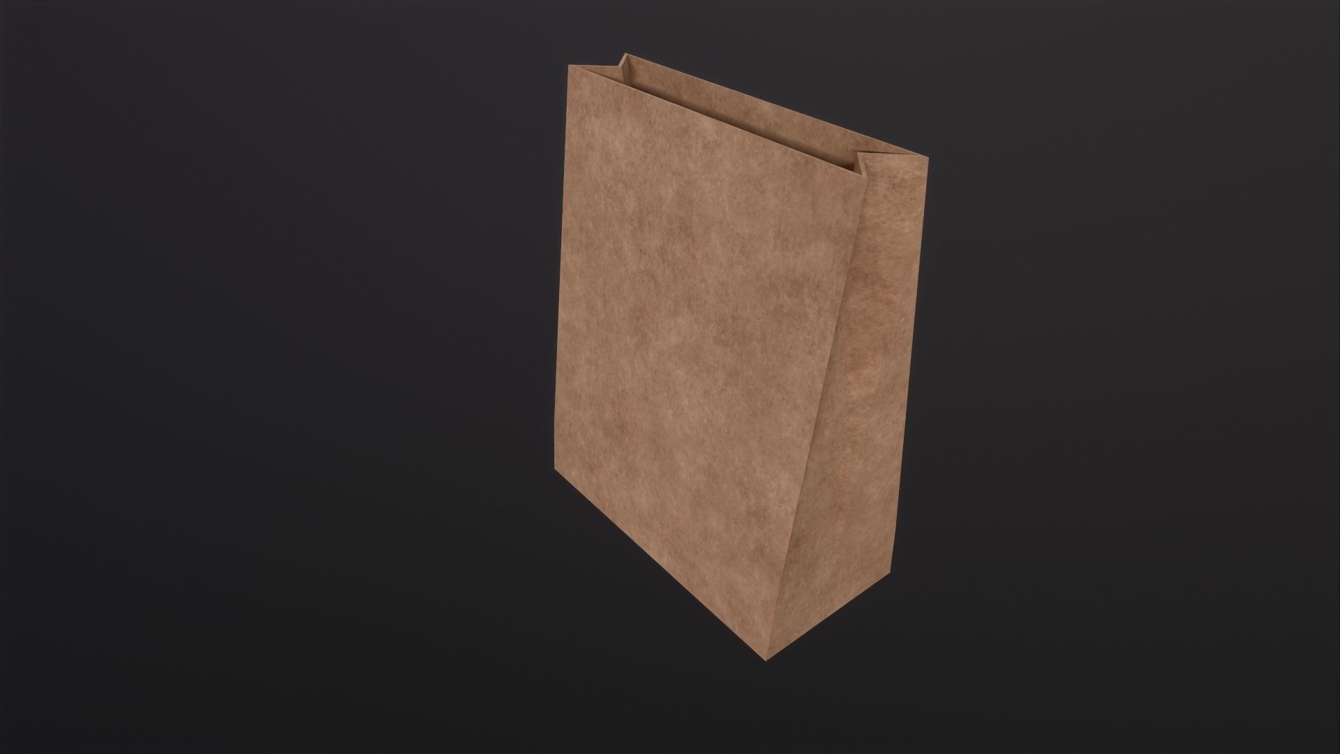 3D model Paper Bag 3D Model VR / AR / low-poly | CGTrader
