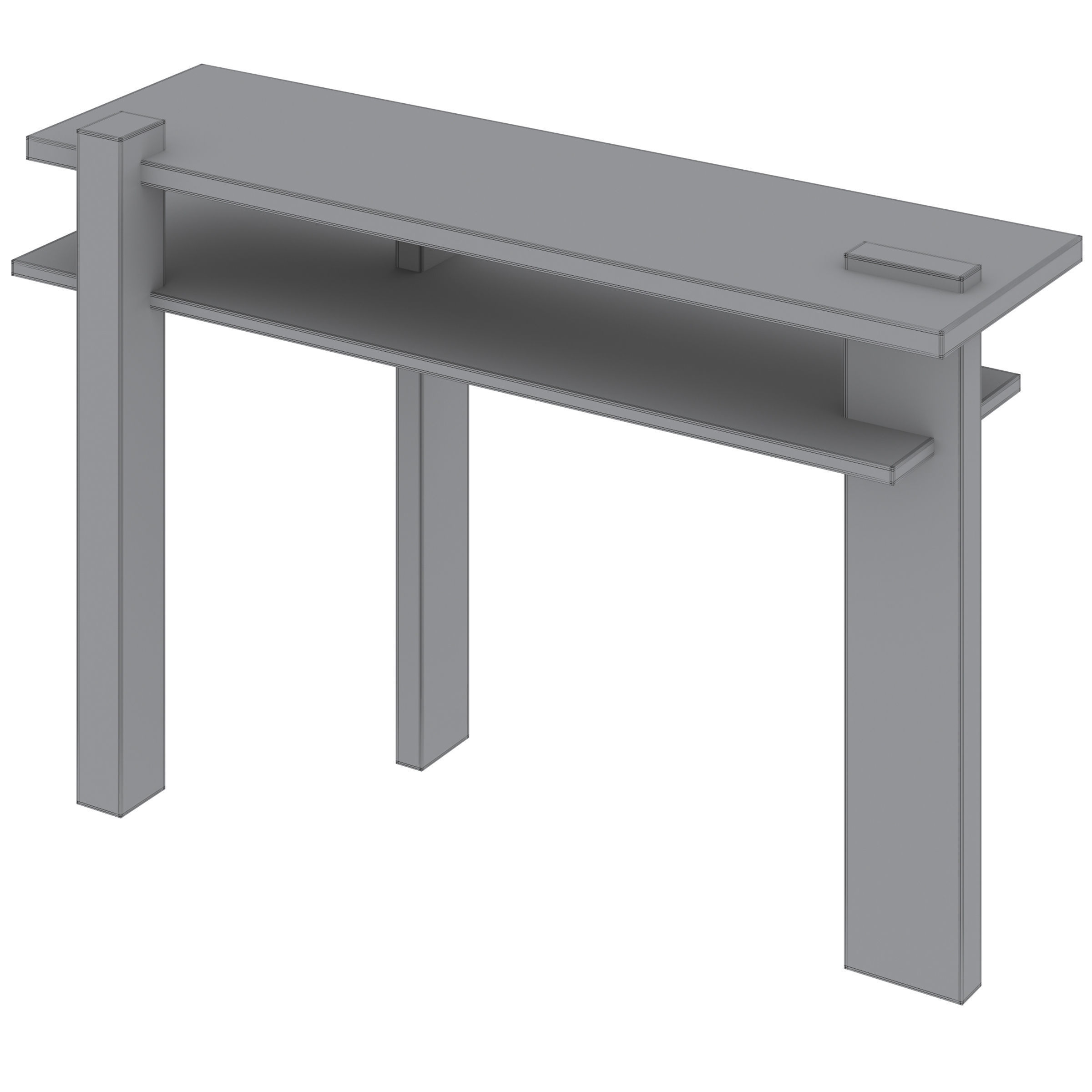 Abstract console by Ethnicraft 3D model | CGTrader