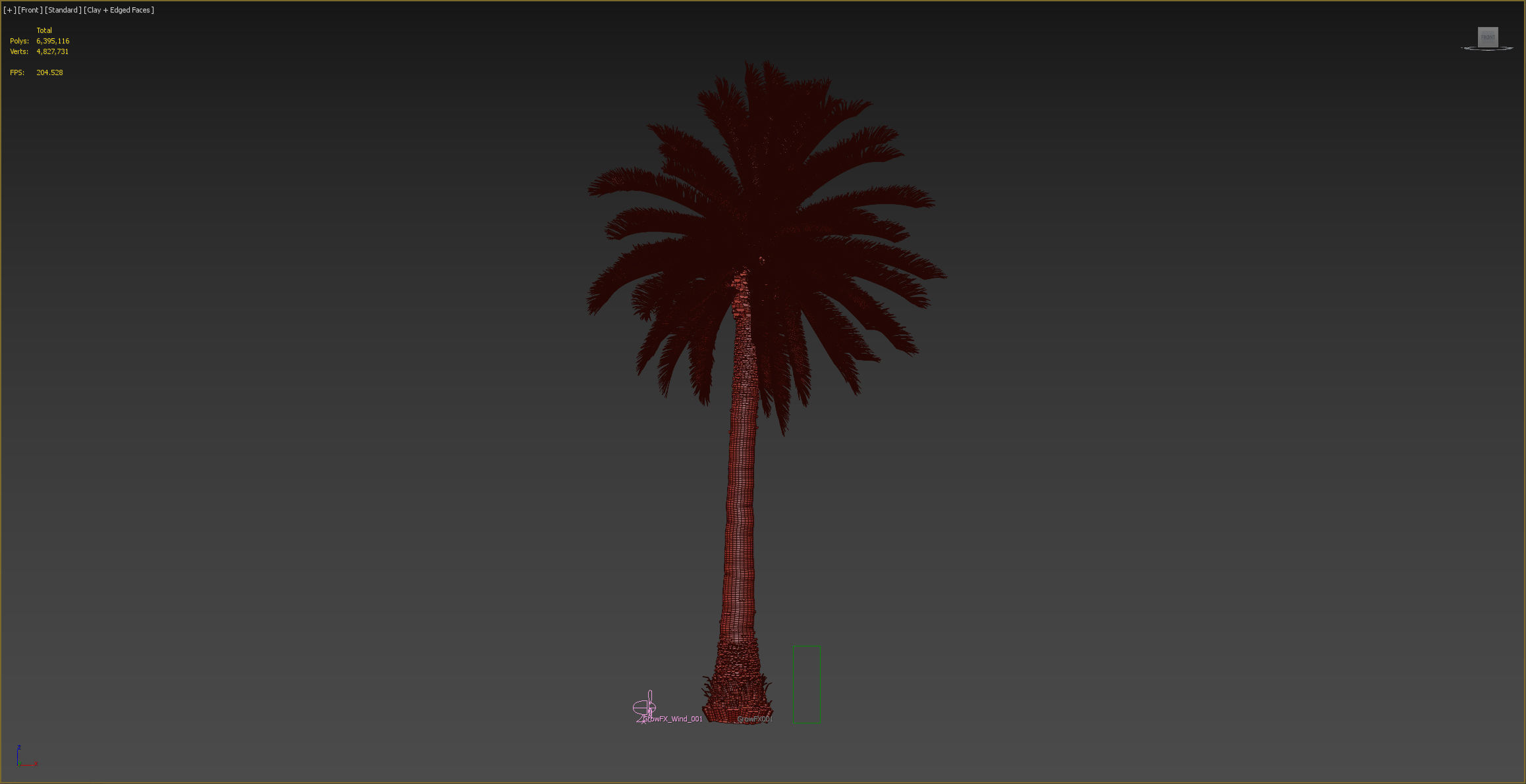 PALM TREE 1 - POHON PALEM Phoenix Canariensis VRAY CORONA 3DMAX 3D ...