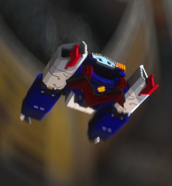 VOLTES V COMPLETE SKETCH UP MODEL 3D model 3D printable | CGTrader