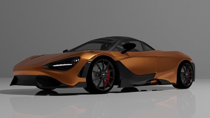 Mclaren 765LT 3D model | CGTrader