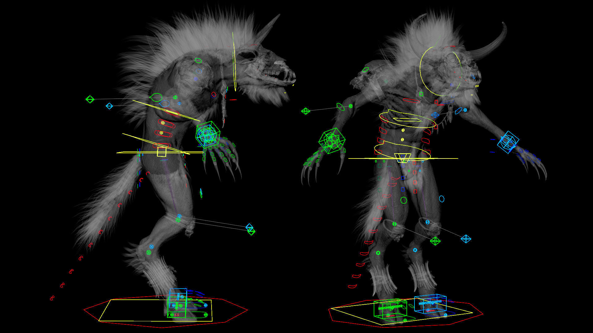 3D model Gloomfang Beast Rigged Game Ready VR / AR / low-poly | CGTrader
