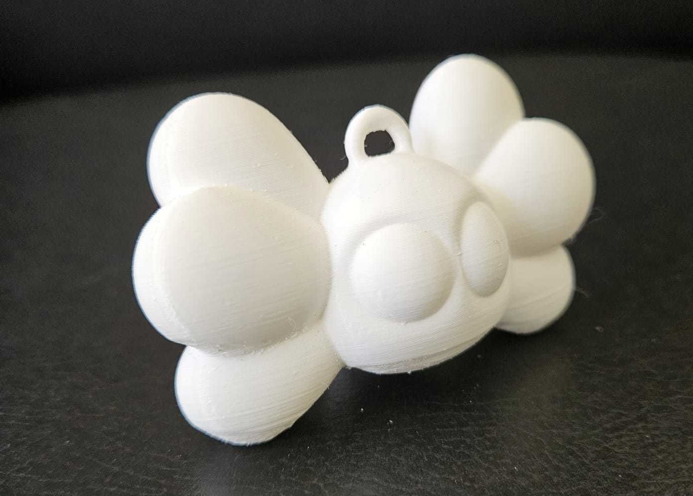 Axolotl Keychain 3D model 3D printable | CGTrader