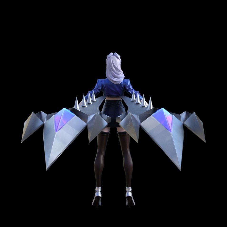 League of Legends - KDA ALL OUT Evelynn RIGGED 3D model rigged | CGTrader