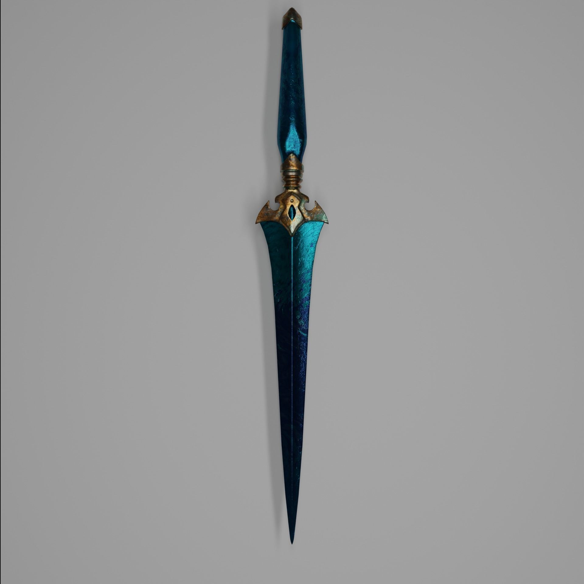 3D model Edge of night Dagger VR / AR / low-poly | CGTrader