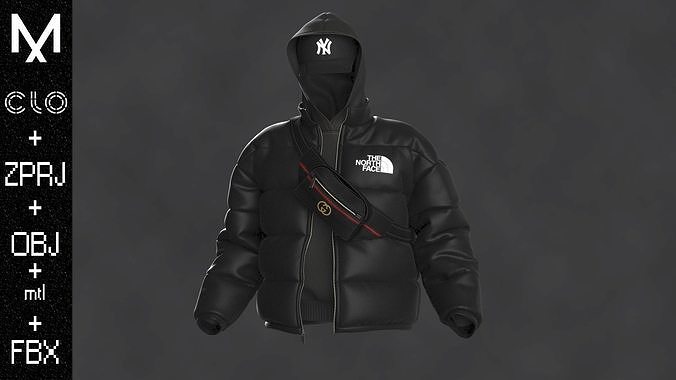 SWAG FIT MALE OBJ mtl FBX ZPRJ 3D model | CGTrader