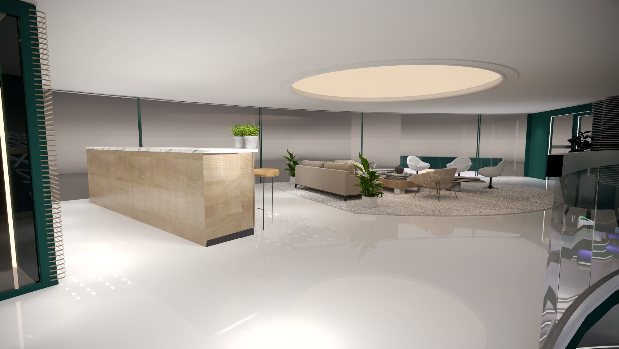 booth Ministry of Defense 1000m 3D model animated rigged | CGTrader