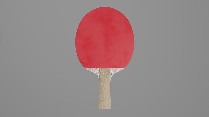 3D model Pingpong Racket VR / AR / low-poly | CGTrader