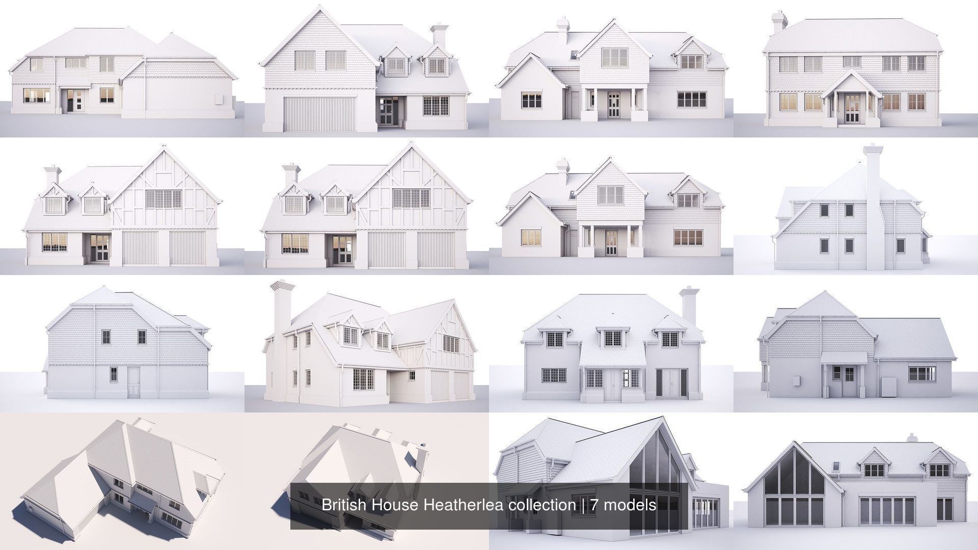 British House Heatherlea collection | CGTrader