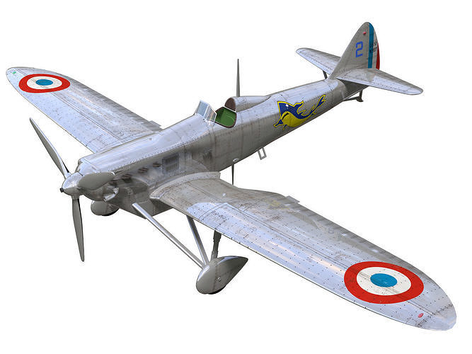 Dewoitine D510 3D model | CGTrader