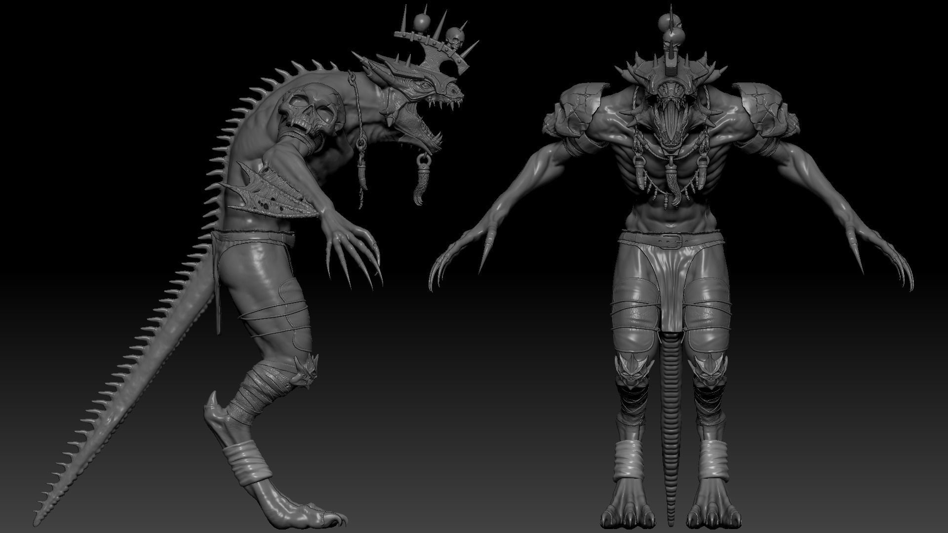 Serpens High Quality Sculpt 3D model 3D model | CGTrader