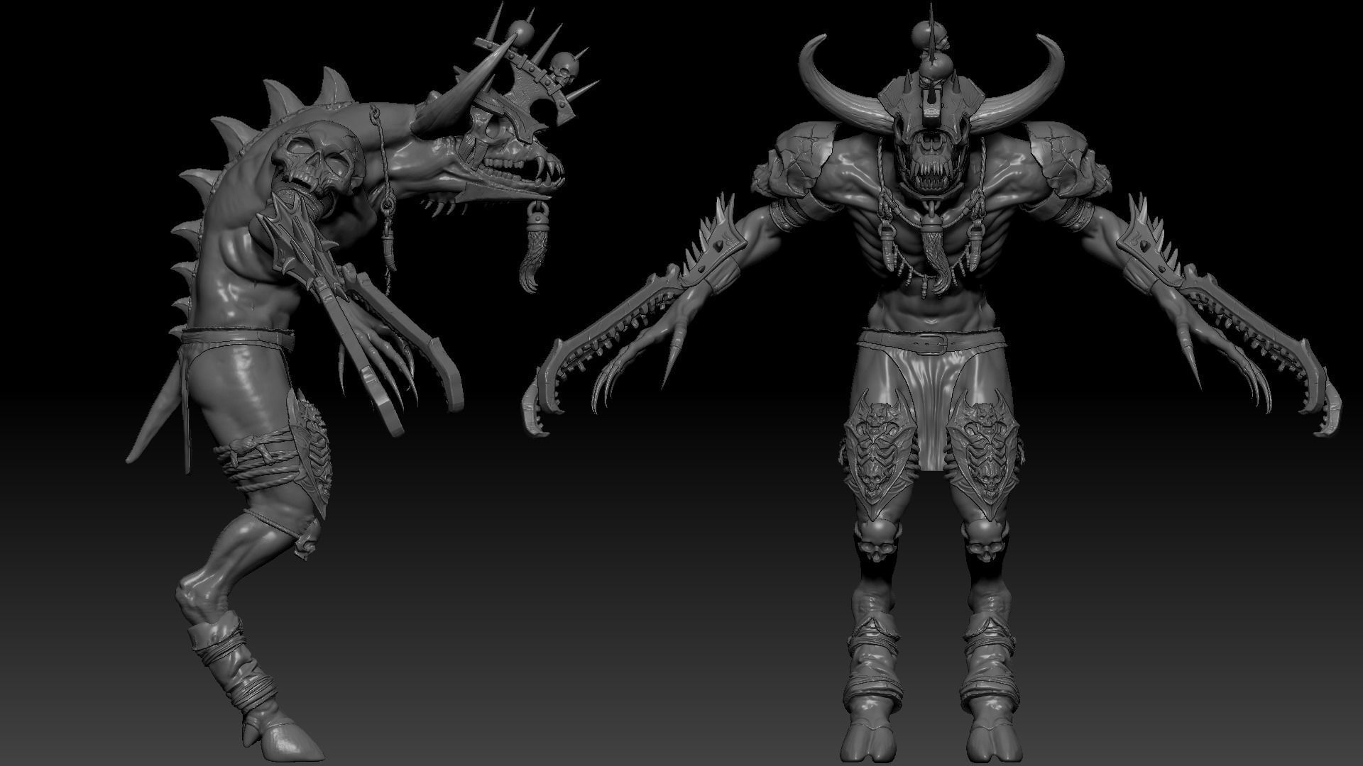 Gloomfang High Quality Sculpt 3D model | CGTrader