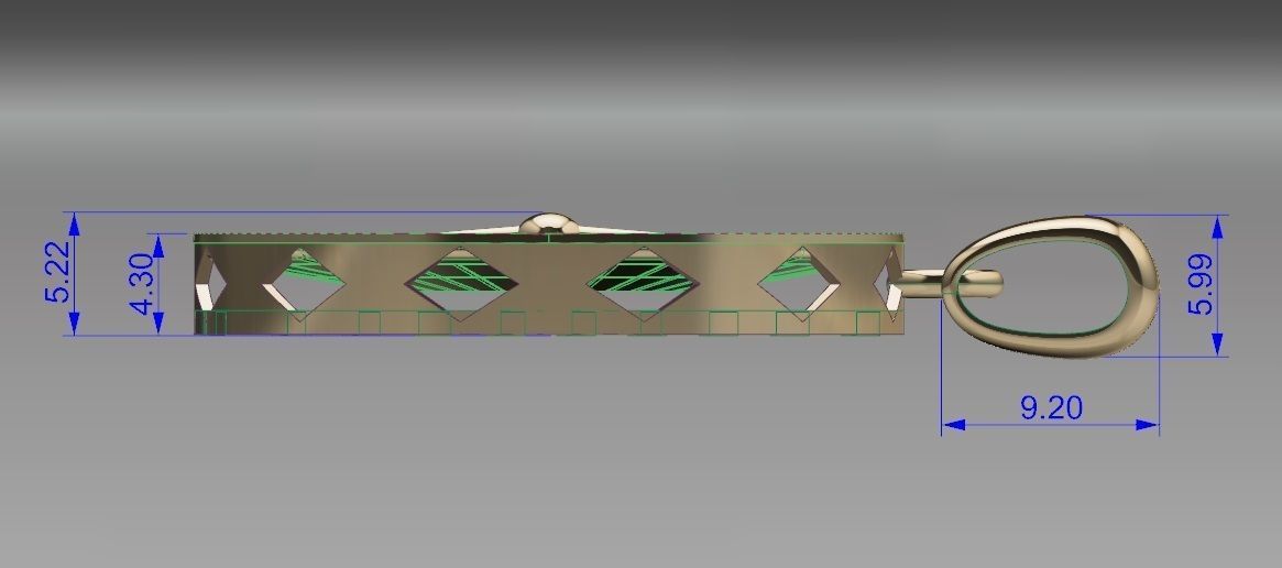 ROULETTE MAN PENDANT 3D model 3D printable | CGTrader