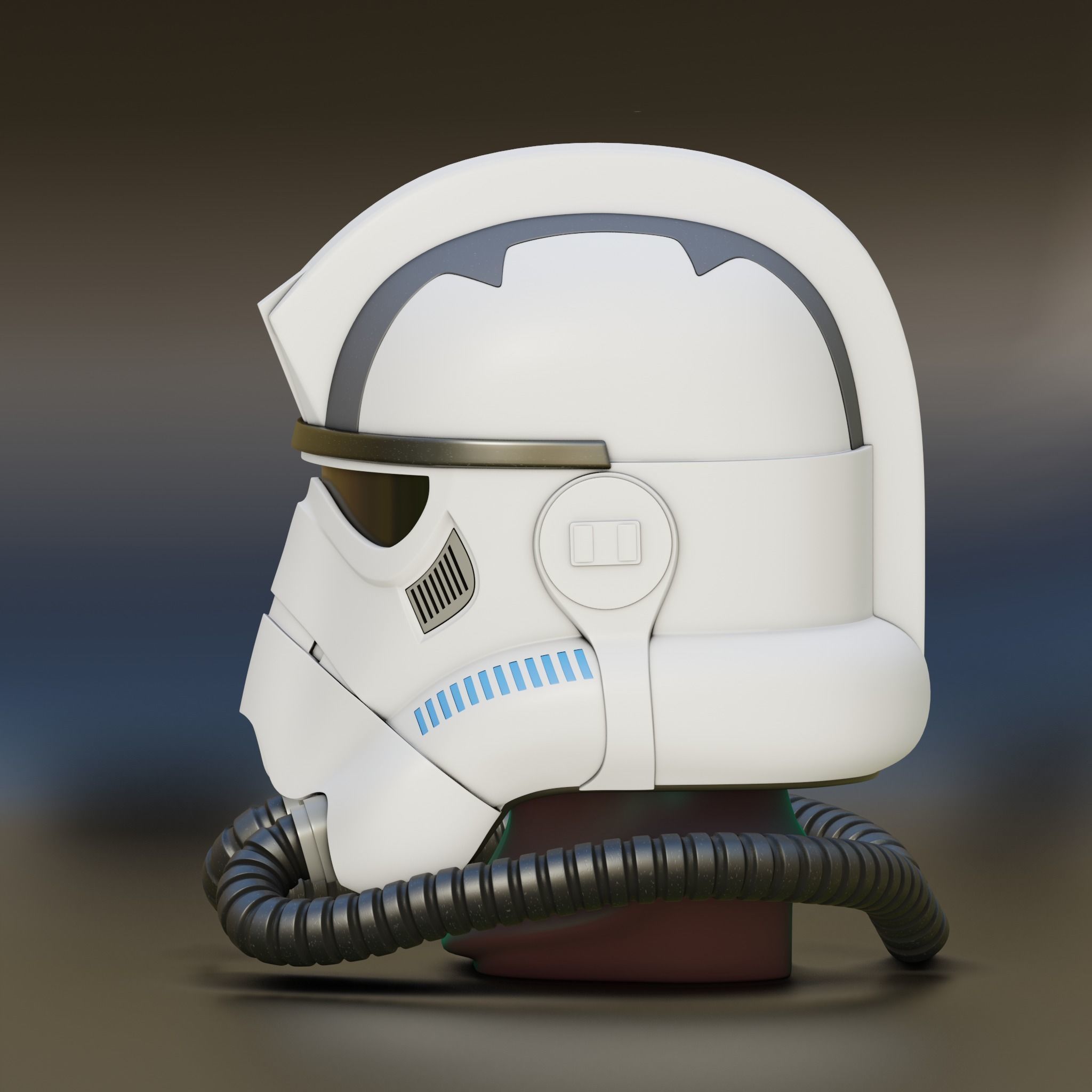 Rocket Trooper Helmet 3D model 3D printable | CGTrader