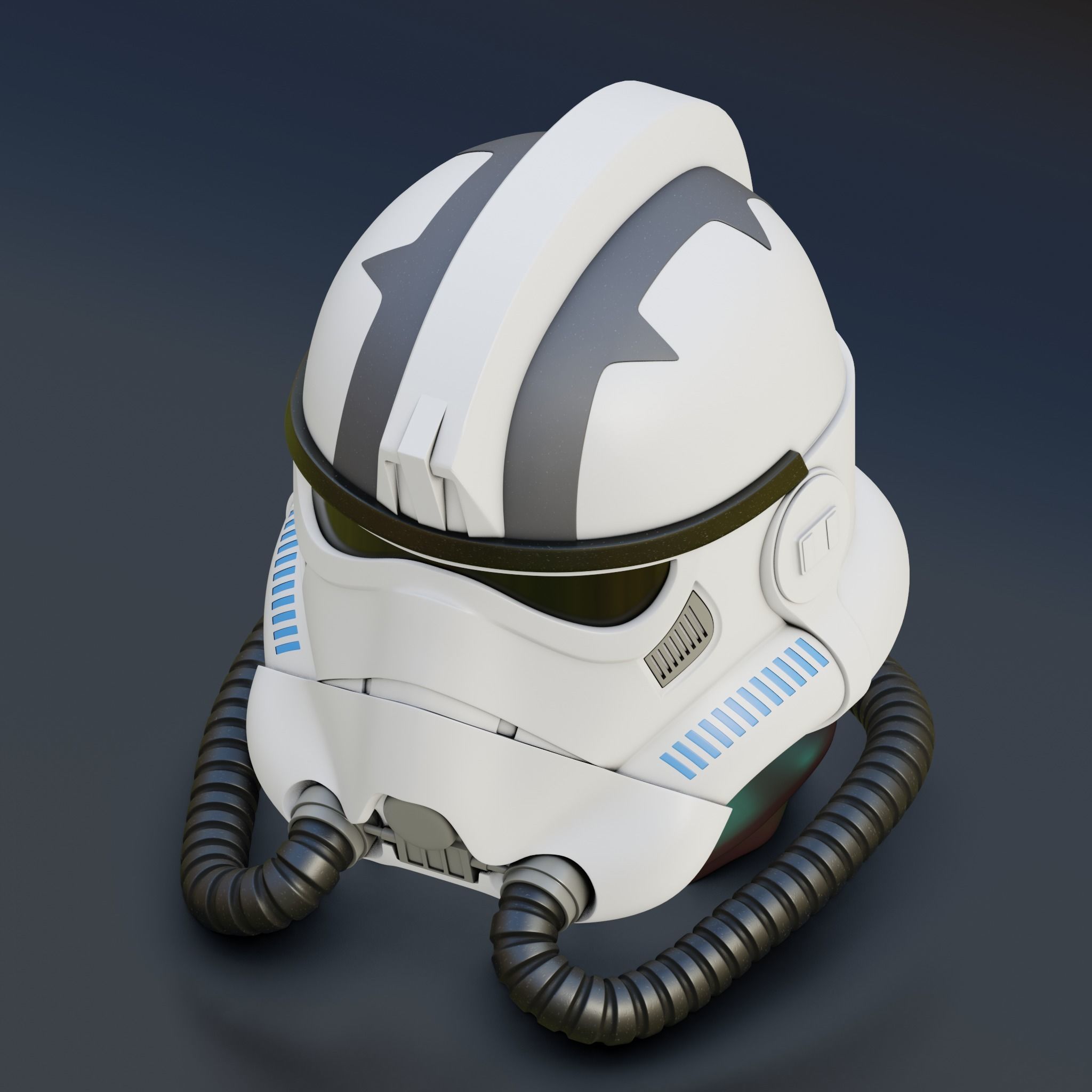 Rocket Trooper Helmet 3D model 3D printable | CGTrader