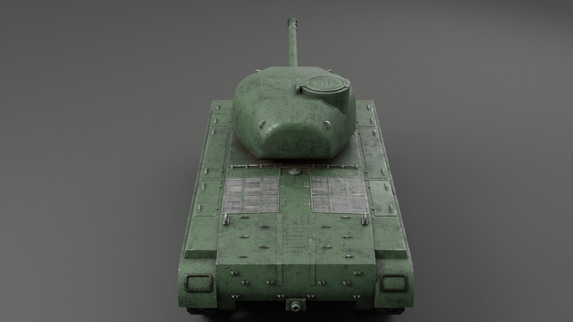 3D model Medium Tank T23 Panzer T23 Mid Poly VR / AR / low-poly | CGTrader
